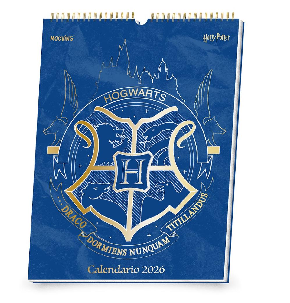Calendadrio 2026 Mensual «Moo» 30×40 Harry Potter – Liberia Comercial ...